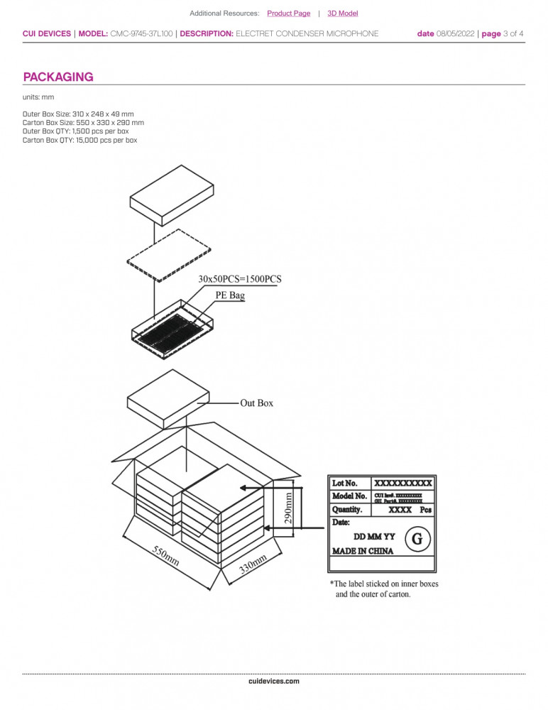 CMC-9745-37L100 datasheet page 3