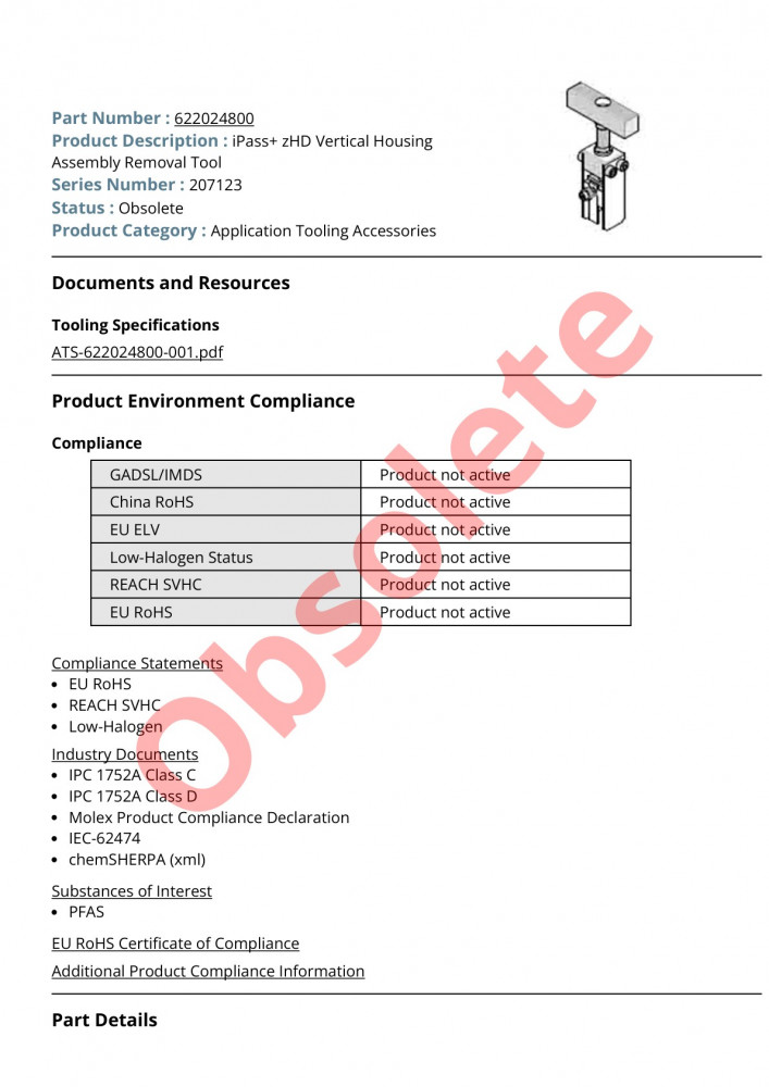 Tooling document page 1