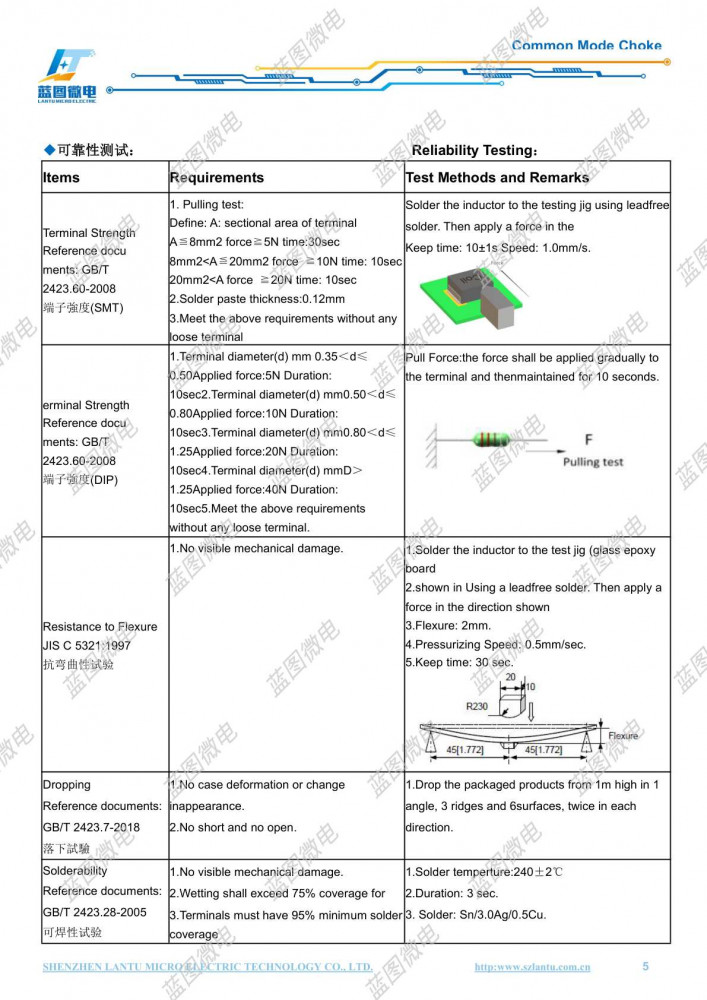 SCM4520-102T technical document page 5