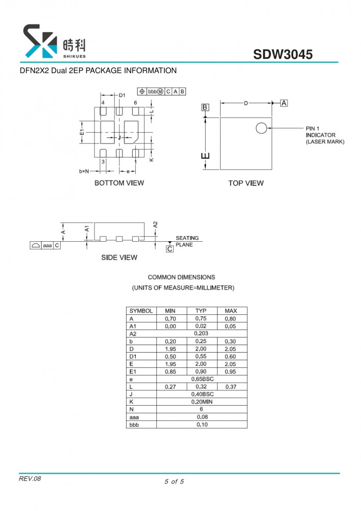 SDW3045 datasheet page 5