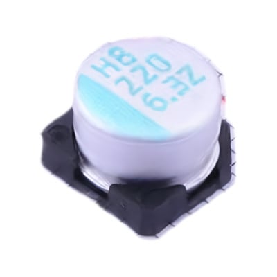 Lelon OVZ820M1VTR-0812 Aluminum-Polymer Capacitor