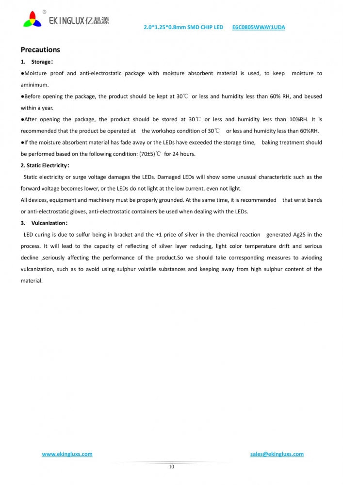 E6C0805WWAY1UDA datasheet page 10
