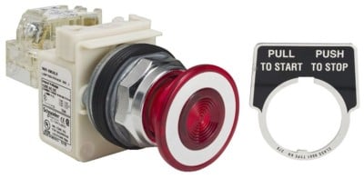 Schneider 9001SK2L38LRRH13 Pushbutton Switch