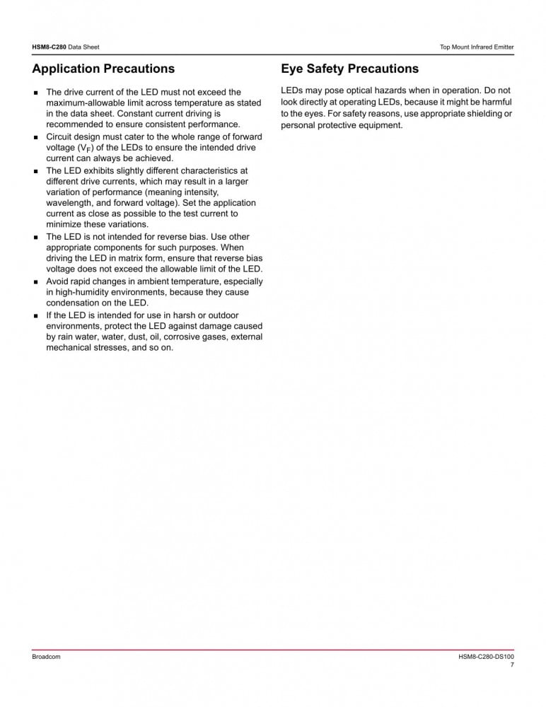 HSM8-C280 datasheet page 7