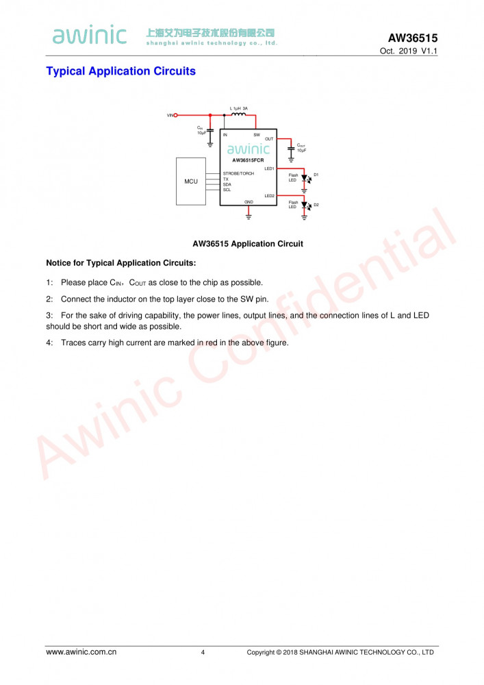 AW36515FCR technical document page 4