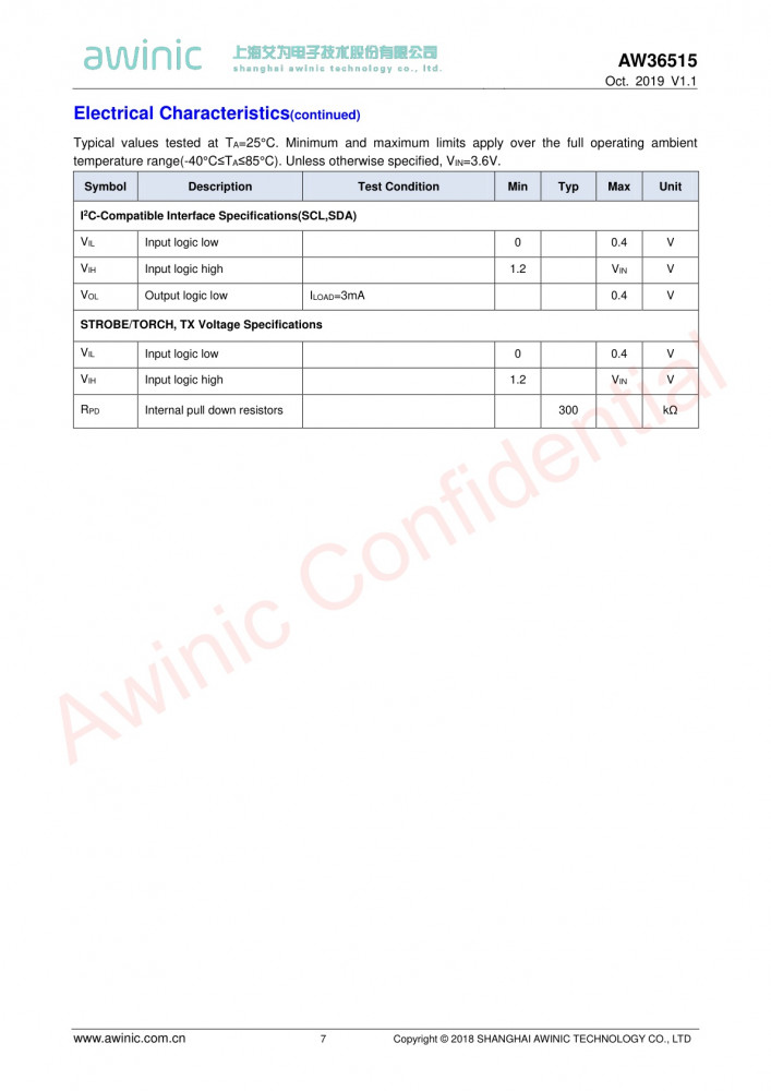 AW36515FCR technical document page 7