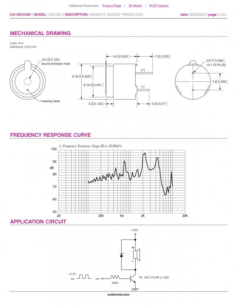 CEM-1612 datasheet page 2