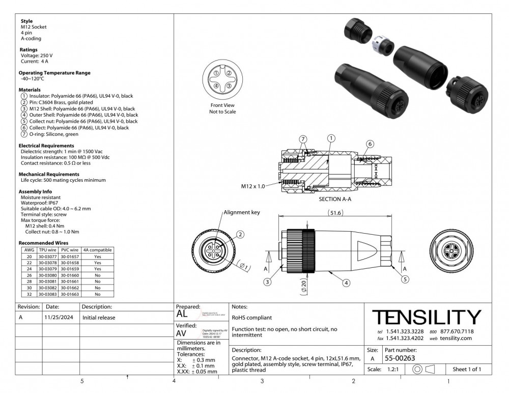 55-00263 product drawing