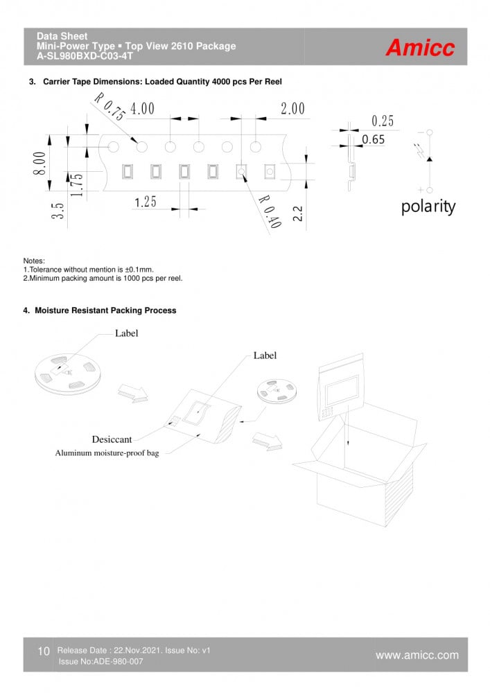 A-SL980BXD-C03-4T datasheet page 10
