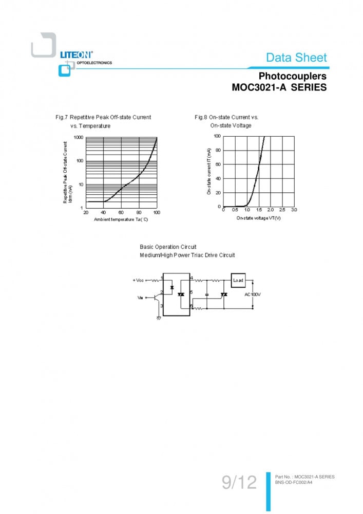 MOC3021S-TA1-A datasheet page 10