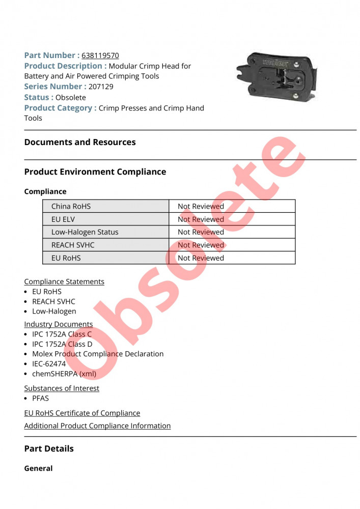 Product document preview, page 1