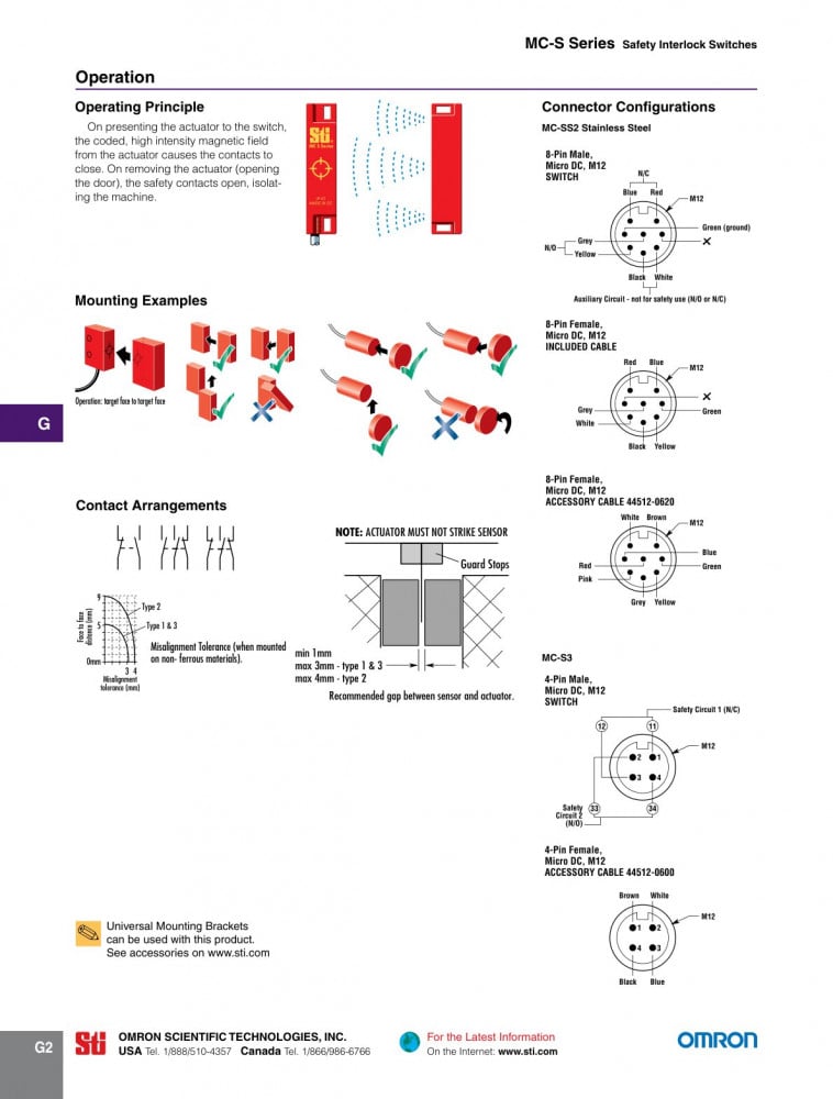 MC-S Series datasheet page 2