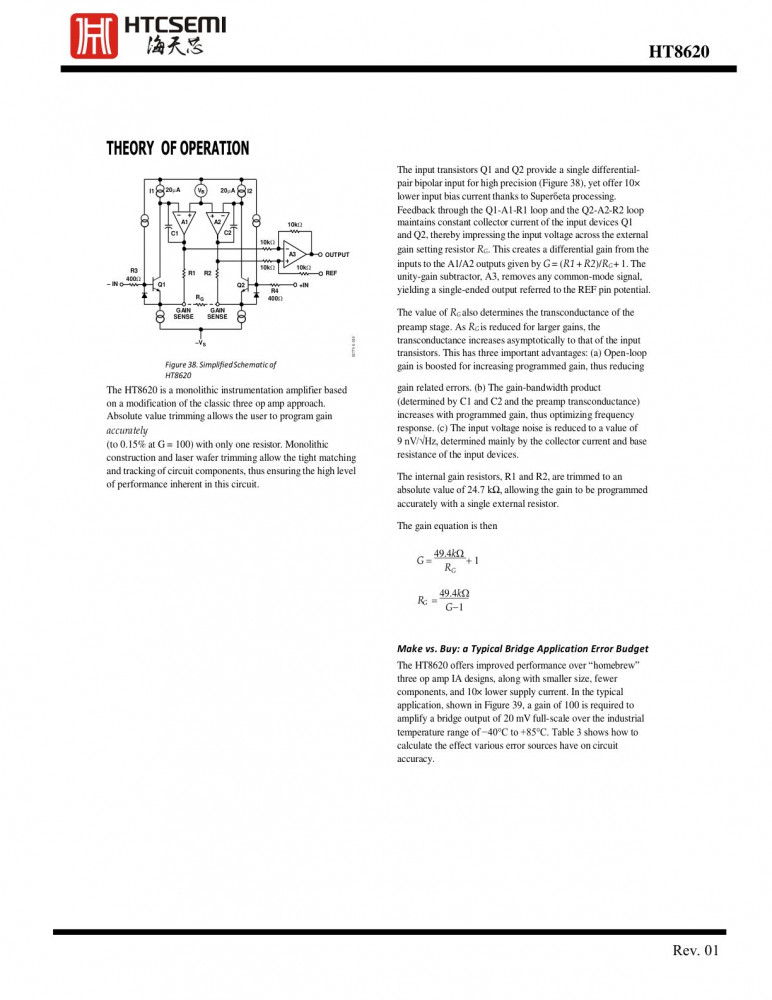 HT8620 technical document page 10