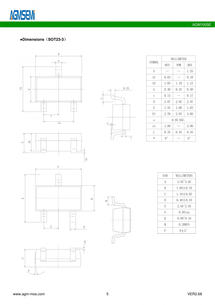 AGM1005E datasheet page 5