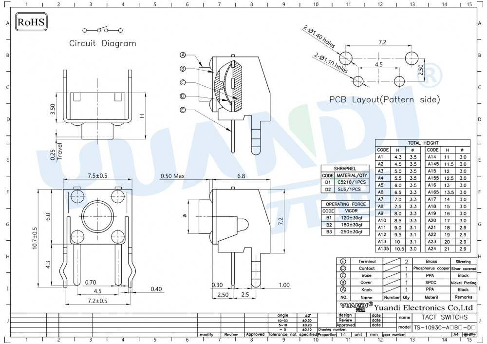 TS-1093C-A4B2-D1 technical drawing preview