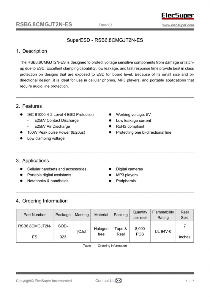 RSB6.8CMGJT2N-ES datasheet page 1