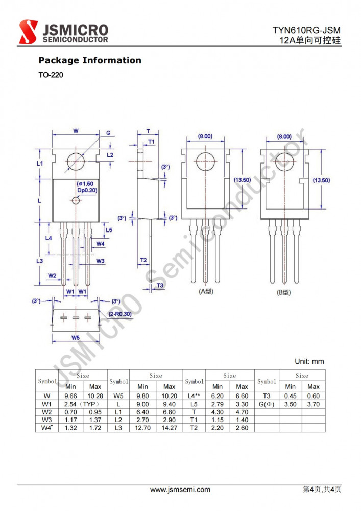 TYN610RG-JSM datasheet page 4