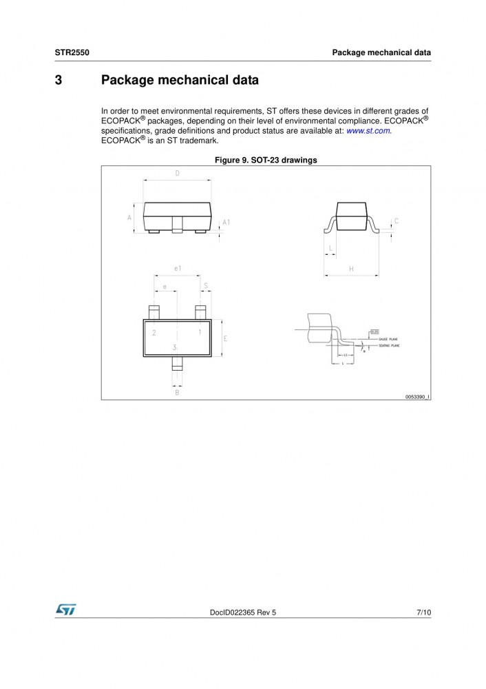 STR2550 datasheet page 7