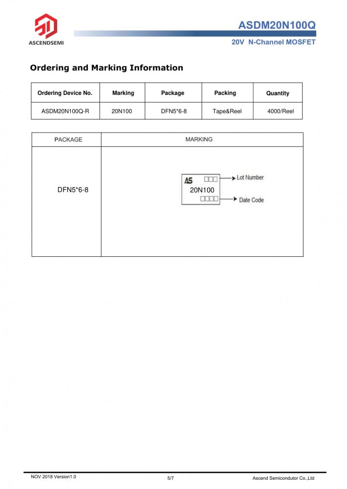 ASDM20N100Q-R datasheet page 5