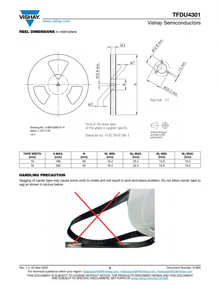 TFDU4301 document page 9
