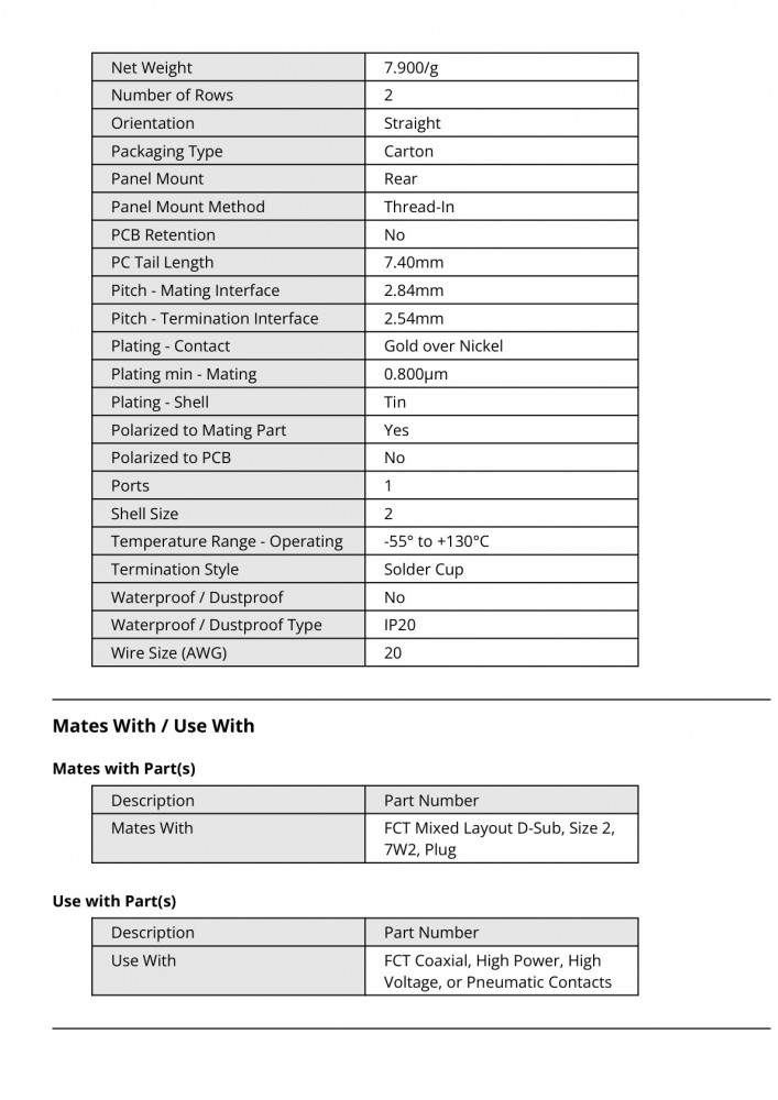 MOLEX 1731070627 drawing preview, page 3