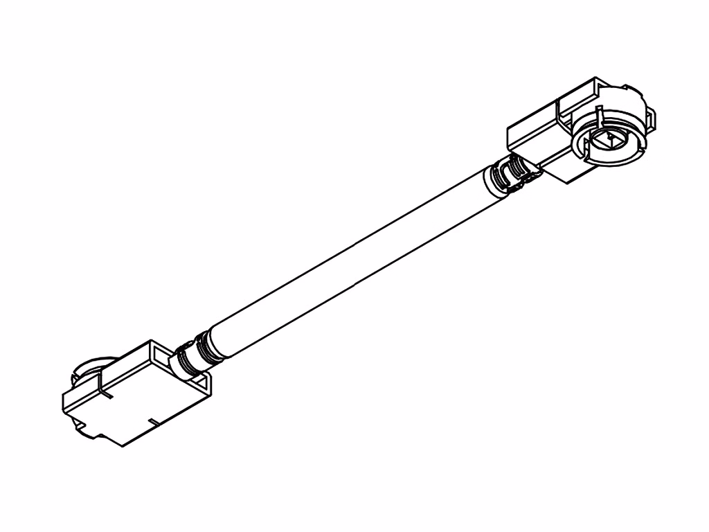 MCRF Right-Angle Plug to MCRF Right-Angle Plug on 1.13mm Cable, 53.15mm Length, H18, 50 Ohms for sale