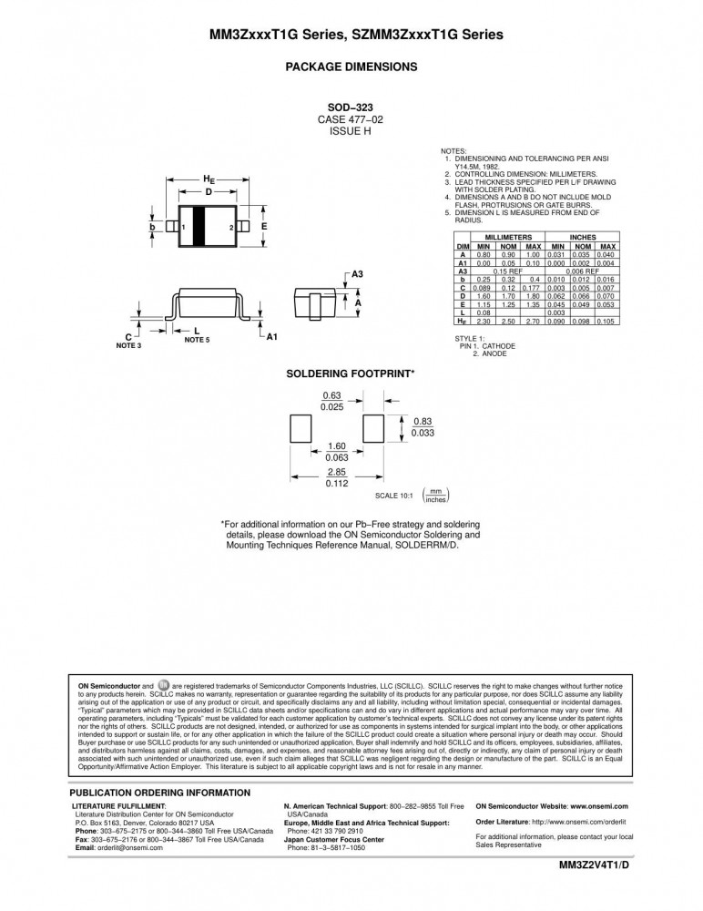 MM3Z5V6T1G datasheet page 5