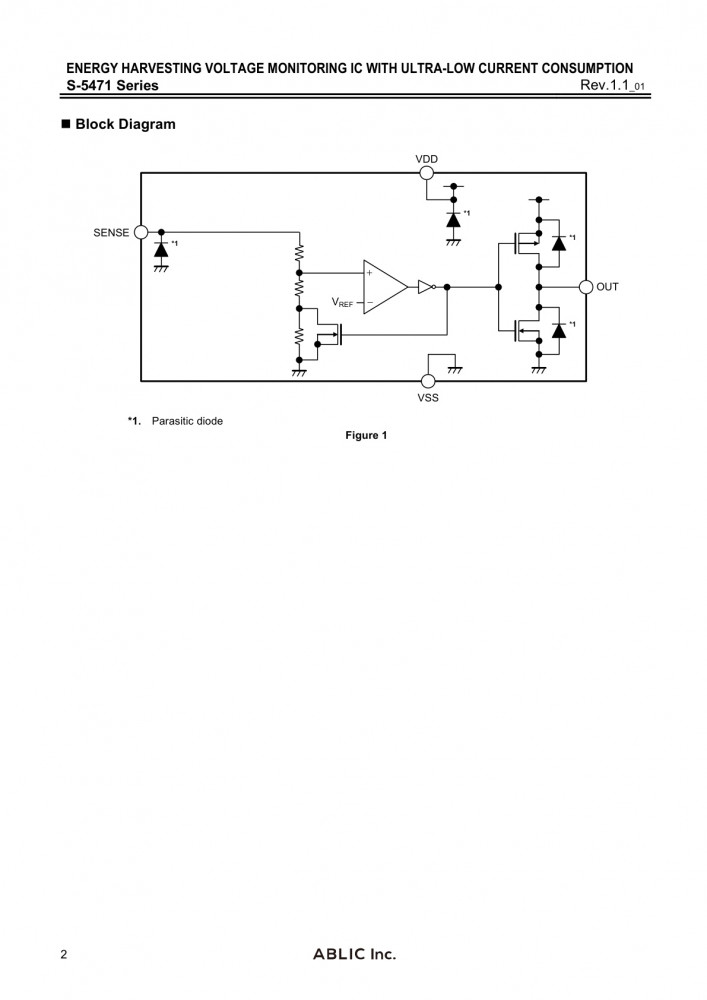 ABLIC S-5471 datasheet page 2