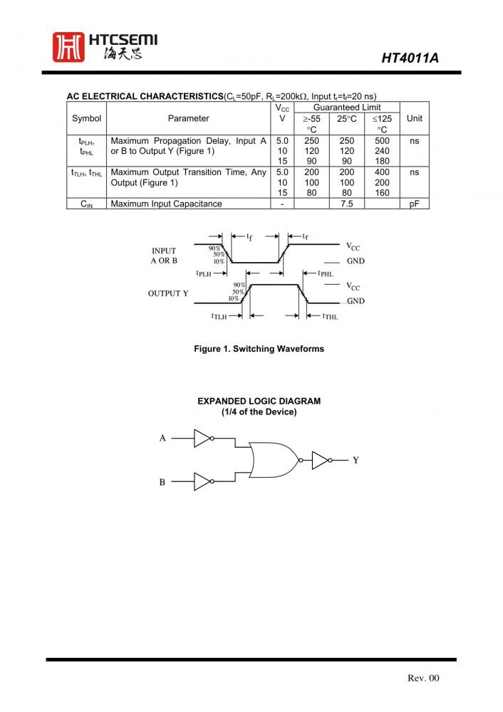 HT4011ARZ datasheet page 4