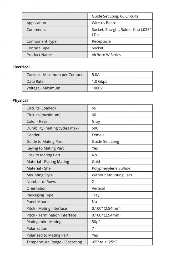 WTAX66SACSYL-7 technical document page 2