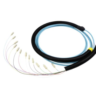 Infinium - Pre-configured MDC to MDC patch cord OS2 LSZH aqua 1m - Single mode duplex - Insertion loss max. 0.25dB