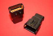 NSCC single part Non Sealed, 1.50mm, Male Housing, 10 Circuits, Dual Row, Black for sale