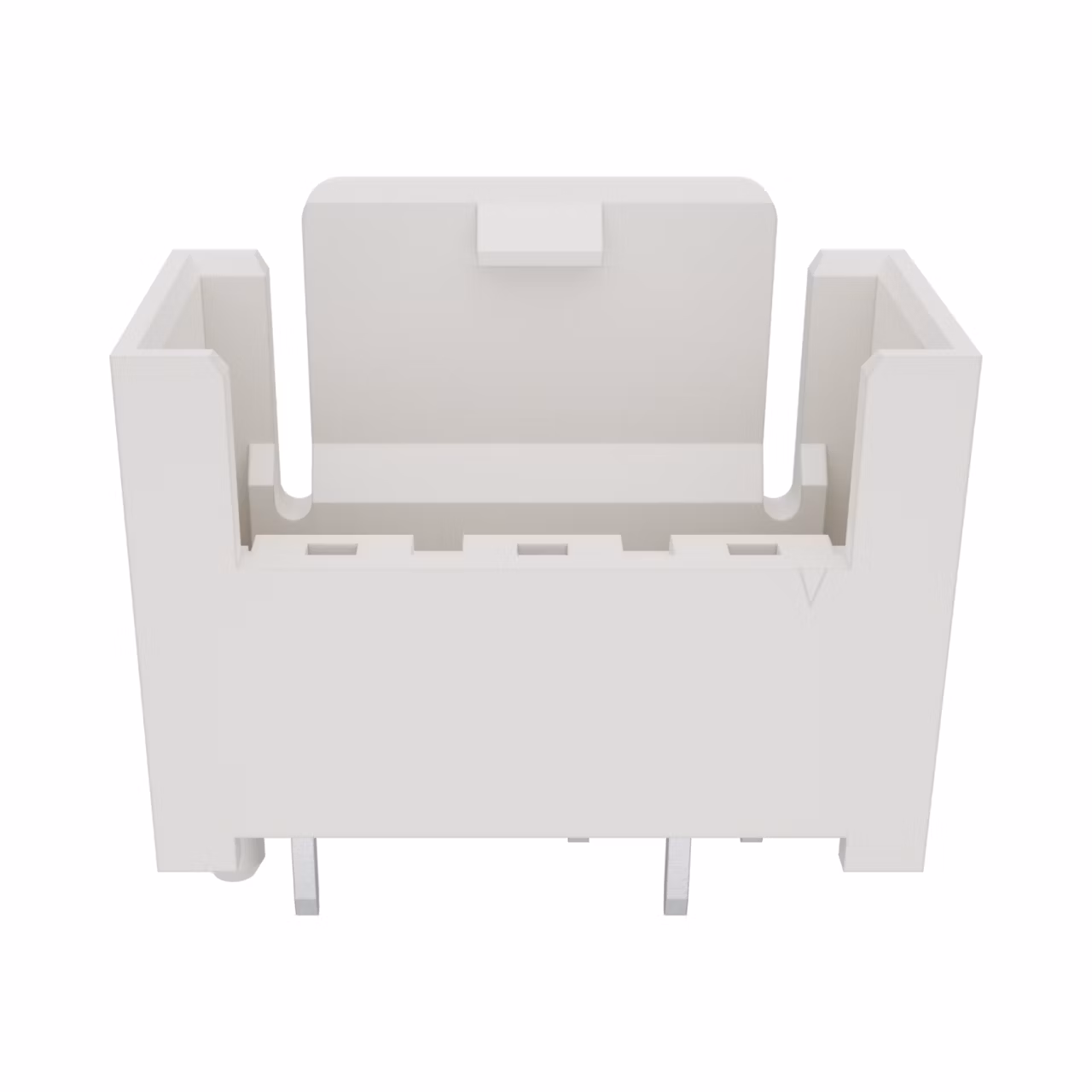 Appli-Mate RAST 2.5 Header, Vertical, 6 Circuits, Tin (Sn) Plating, Glow-Wire Capable, Positioning Keys B, D and F Blocked, Circuits 4 and 5 Voided, with Latch, Natural for sale