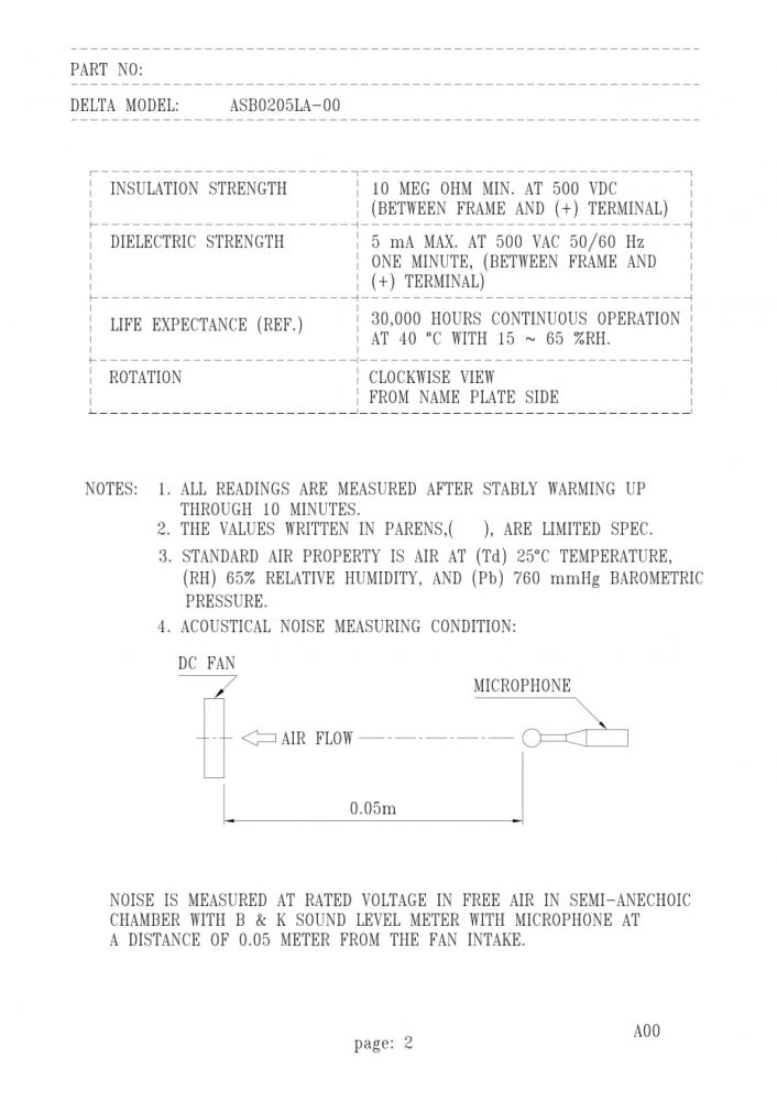 ASB0205LA-00CFJ specification page 4
