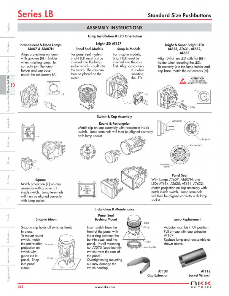 NKK LB series technical document page 8