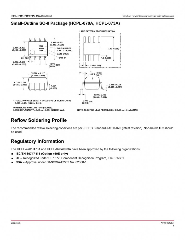 HCPL-4731 datasheet page 6