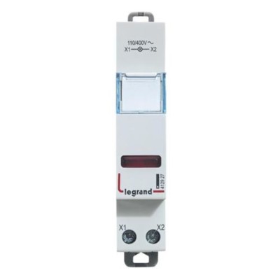 CX³ - LED indicator red 110/400V~ 1 module - DIN rail mounting - Non-replaceable long-life LED 100000h - IEC 60947-5-1 compliant for sale