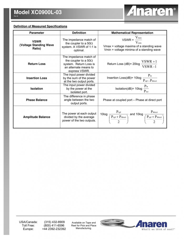 XC0900L-03S datasheet page 6