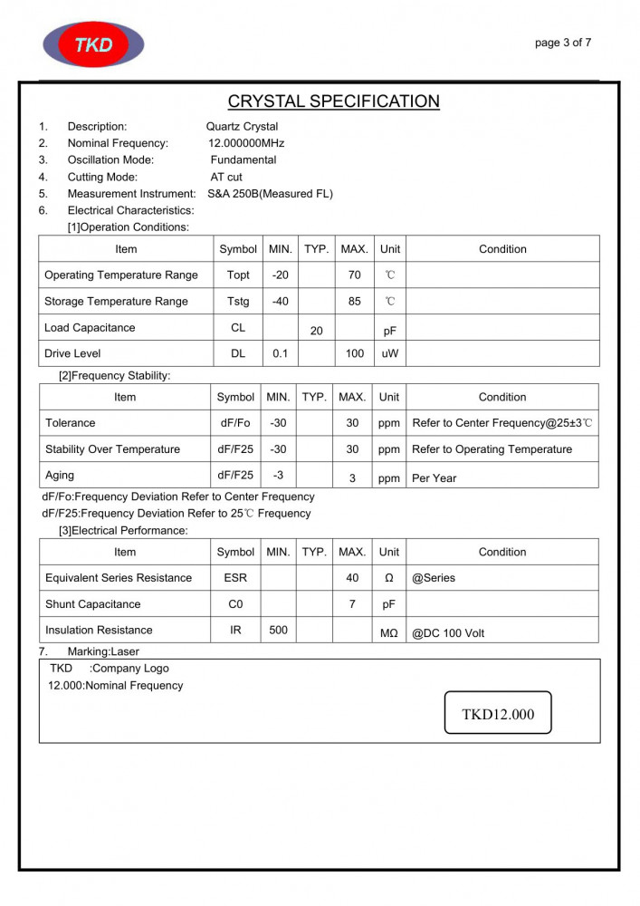 CD05M012000RF1 specification page 3