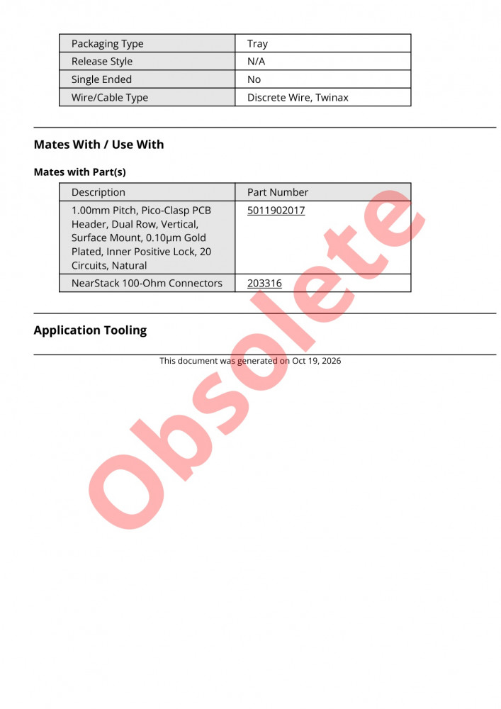 Molex Enhanced zQSFP+ NearStack to Pico-Clasp drawing page 3
