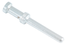 Heavy-Duty Turned Crimp Contact for 16A Male S-EHV Inserts, Silver (Ag) Plated Copper Alloy, 0.75-1.00mm² (18 AWG), 100 per Bag for sale