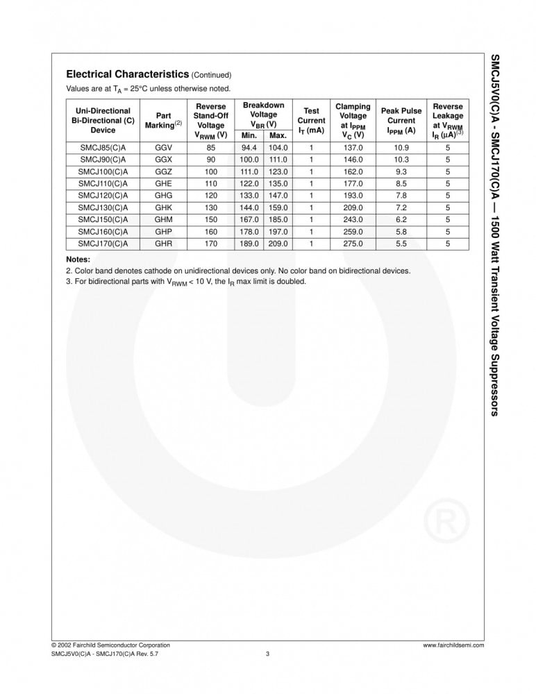SMCJ36CA datasheet page 4