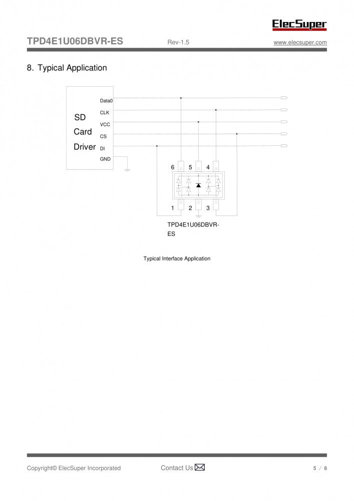 TPD4E1U06DBVR-ES datasheet page 5