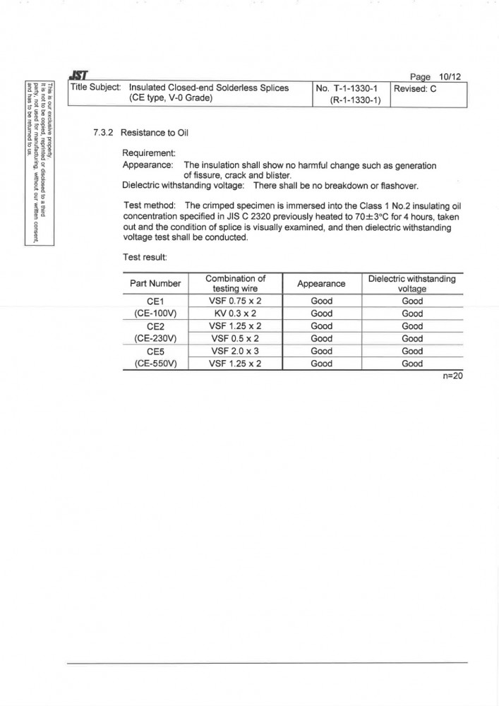JST CE-230V specification page 10