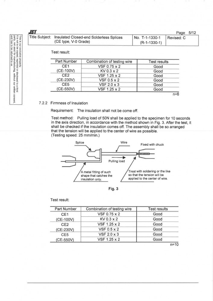 JST CE-230V specification page 5