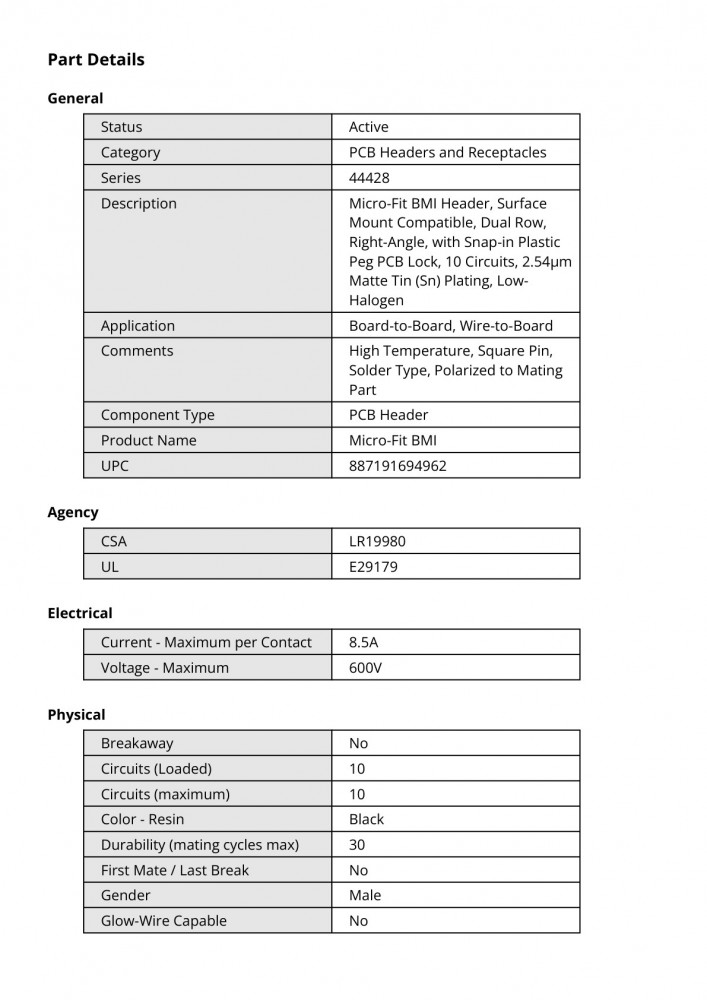 MOLEX 444281081 technical document image 2