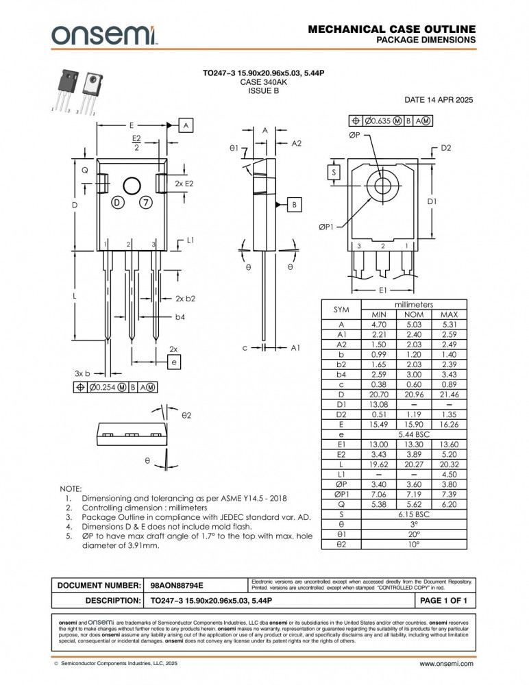 UF3C065030K3S datasheet page 10