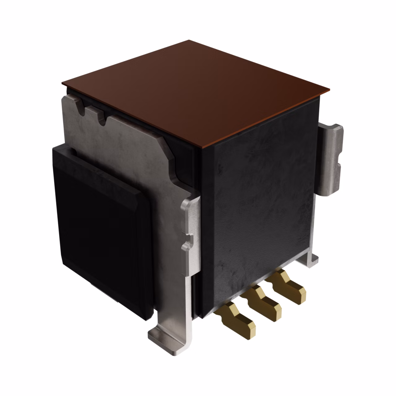 1.00mm Pitch, Rely-On PCB Header, Single Row, Vertical, Surface Mount, 0.38µm Gold (Au) Plating, Inner Positive Lock, 3 Circuits, Black for sale