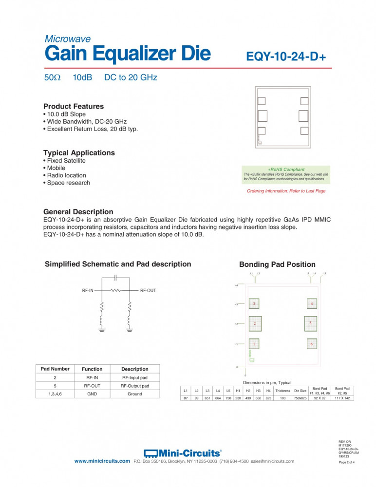 EQY-10-24-DG+ datasheet page 2