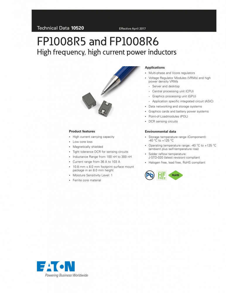 FP1008R5 datasheet page 1